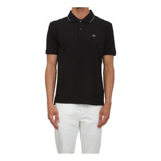 C.P. Company C.p. Company, Homme, Tops, Noir, Taille: XL Polo