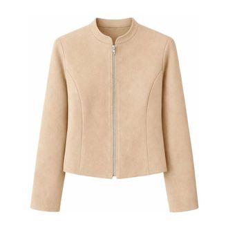 2-Biz Femme, Vestes, Beige, Taille: 46 FR Light Vestes