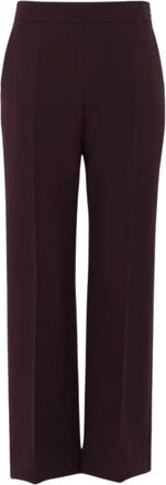 Chlo&eacute; Femme, Pantalons, Violet, Taille: 40 FR Pantalon &agrave; pli marqu&eacute;