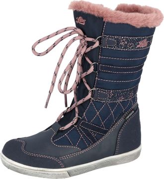 Lico Felisa Mädchen Schneestiefel, marine/rosa, 35 EU