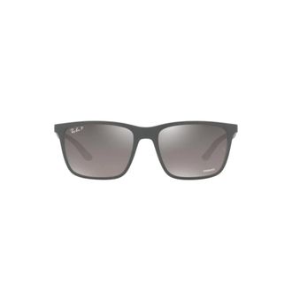 Ray-Ban Homme, Accessoires, Gris, Taille: 58 MM Lunettes de soleil Chromance
