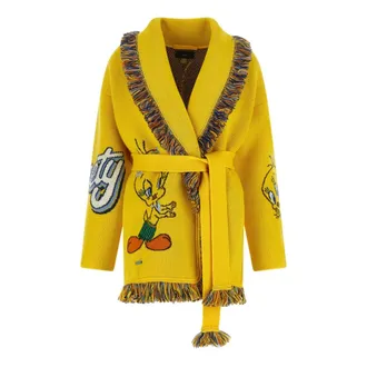 Alanui Hula Tweety Cardigan - - Knitwear - Damen - Gelb - M