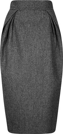 Maison Margiela Jupe Midi - Gris