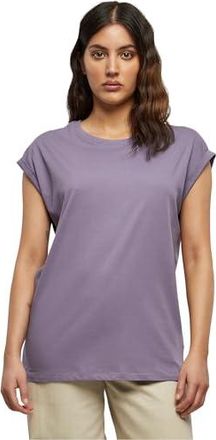 Urban Classics Manches Courtes Retroussées, Épaules Tombantes, Coupe Ample, 100% Coton Jersey, Doux et Confortable