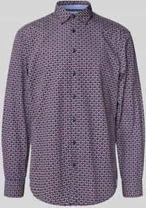 Christian Berg Freizeithemd mit Knopfleiste