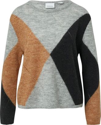 Comma Damen, Strickwaren, Mehrfarbig, LGr&ouml;&szlig;e