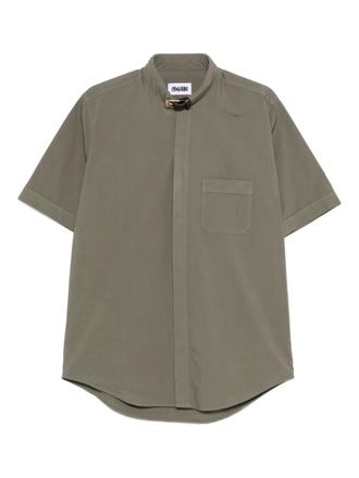 Magliano chemise boutonnée à manches courtes - Vert