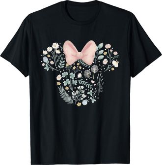 Disney Minnie Mouse Icon Spring Flowers T-Shirt