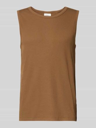 s.Oliver Red Label Slim Fit Tank Top aus Baumwoll-Mix