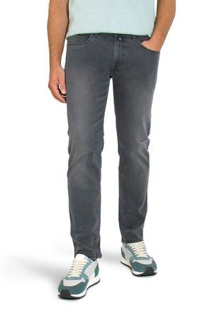Pierre Cardin Herren Lyon Tapered Futureflex Strech Denim Jeans, Dark Grey Used