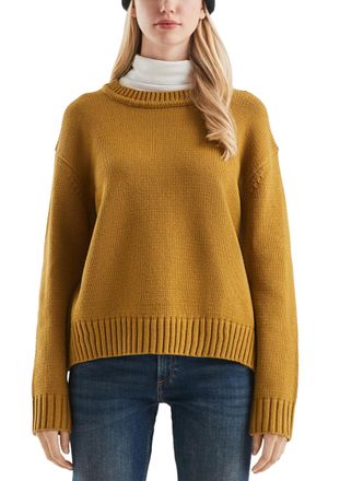 QS by s.Oliver Strickpullover aus weicher Baumwollmischung