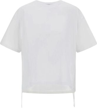 Herno Femme, Tops, Blanc, Taille: 40 FR T-shirt Maestro Compact Jersey et Nylon