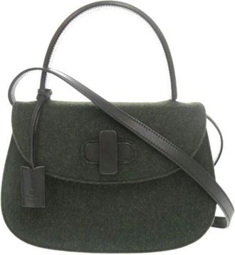 Gucci Sac bandouli&egrave;re vintage doccasion - Femme - Pre-owned - Vert - Taille: ONE Size