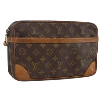 Louis Vuitton Pre-owned Compi&egrave;gne 28 Clutch Bag - - Pre-owned - Damen - Braun - ONE SIZE