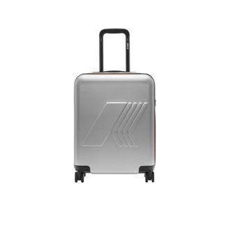 K-Way unisex, Valises, Gris, Taille: ONE Size Eudoxie Logo Trolley