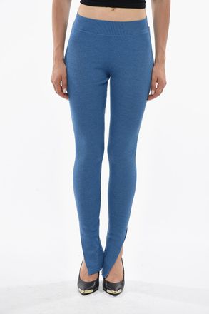 Stella McCartney Strickhose Mit Elastischem Bund Und Kn&ouml;chelschlitz Stella McCartney