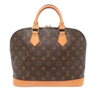 Louis Vuitton Sac &agrave; main Pre-owned Vintage en toile Monogram - Femme - Pre-owned - Brun - Taille: ONE Size