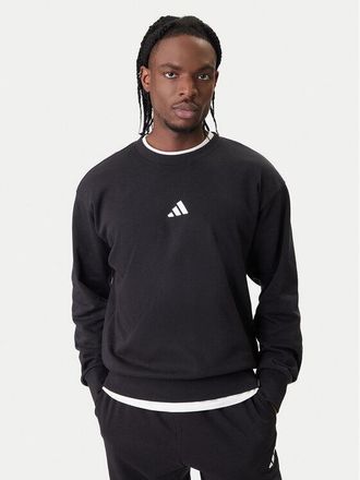adidas Sweatshirt Essentials Feel Cozy JE3837 Schwarz Regular Fit