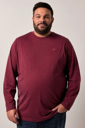 Men Plus T-Shirt Men+ Langarmshirt Basic Rundhals bis 8 XL