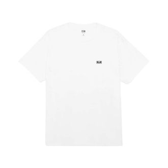 Obey Homme, Tops, Blanc, Taille: L Eyes 3 TEE T-shirt Blanc