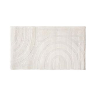 Douceur d'Int&eacute;rieur Teppich Maximus, rechteckig, 60 x 110 cm, einfarbig, Relief