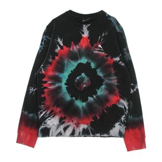 Mauna Kea Schwarzer Tie-Dye Crewneck Sweatshirt - - Sweatshirts & Hoodies - Herren - Mehrfarbig - XL