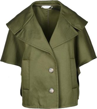 Max Mara Femme, Vestes, Vert, Taille: 38 FR cappa