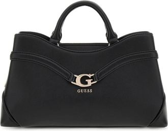 Guess Femme, Sacs, Noir, Taille: ONE Size Sac Bandoulière Noir avec Fermeture Éclair