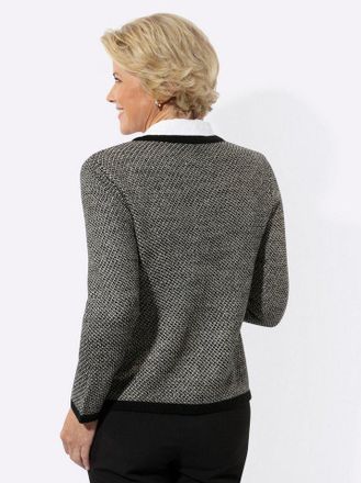 Witt Strickjacke Strickjacke Langarm Jacquard