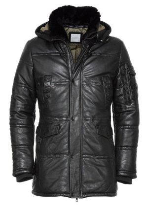 Bugatti Lederjacke BUCARLO (1-St) aus hochwertigem Leder