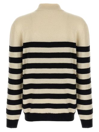 Balmain Mens Bicolor Wool Cardigan Clothing