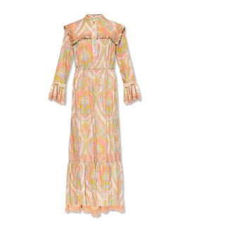 Gucci Kleid mit floraler Spitzeneinfassung - - Dresses - Damen - Mehrfarbig - S