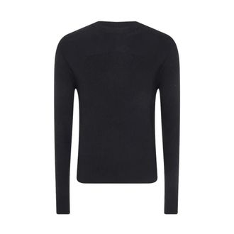 Rick Owens Gerippter Geo-Pullover - - Knitwear - Herren - Schwarzk - L