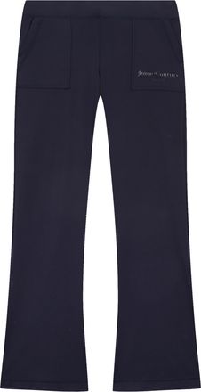 Juicy Couture Damen Farah Low Rise Track Pants Trainingshose f&uuml;r Sport Freizeit Fitness mit Kordelzug in versch. Farben Leggings, Night Sky, M
