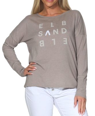 Elbsand Ingiara Damen Langarm T-Shirt, Longsleeve Shirt, Rundhalsausschnitt