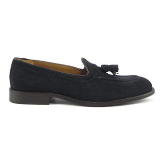 Marco Ferretti Blaue Nappine Loafer - - Shoes - Herren - Blau - 40 EU