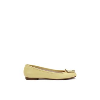 Kazar Slip-on Ballerinas mit Metallverzierung - - Shoes - Damen - Gelb - 36 EU