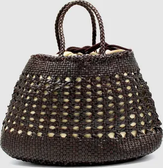 Dragon Diffusion Sac Santa Cano Cuir Dark Brown