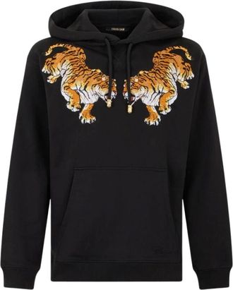 Roberto Cavalli Homme, Sweatshirts et sweats &agrave; capuche, Noir, Taille: M SweaT-shirts & SweaT-shirts &agrave; capuche