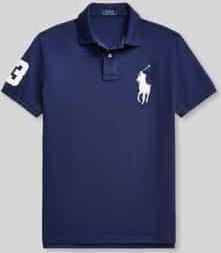 Polo Ralph Lauren Shaped Fit Poloshirt aus reiner Baumwolle