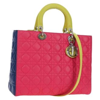 Dior Pre-owned Cuir sacs-dior - Femme - Pre-owned - Multicolore - Taille: ONE Size