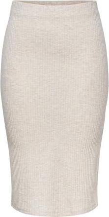 Only Femme Onlemma Slit Skirt JRS Noos Jupe, Pierre À Pompe/Mélange, S EU