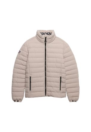 Superdry Herren Fuji Bedruckte Steppjacke Chateau Grau XXL