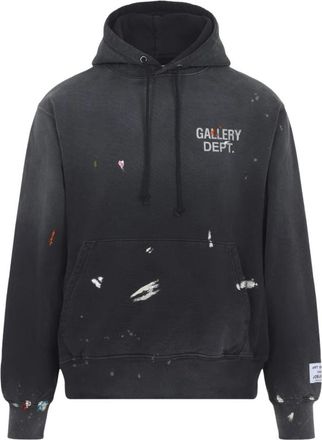 Gallery Dept. Homme, Sweatshirts et sweats &agrave; capuche, Noir, Taille: M GD Paint Logo Sweat &agrave; capuche