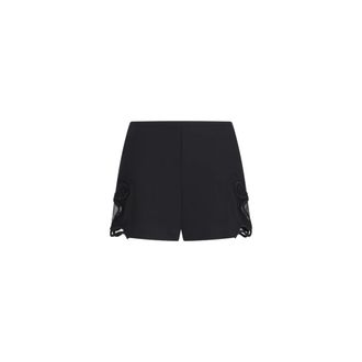 Blumarine Shorts Cady Tecnico - - Shorts - Damen - Schwarzk - M