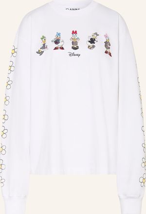 Ganni Sweatshirt weiss