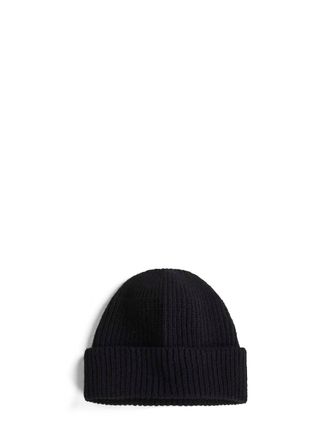 Prada Mens Beanie Cashmere Black Hat