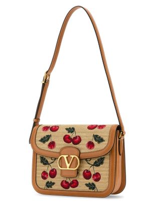 Valentino Garavani 6w0b0r15ixm R9f Naturalemulticolornaturalcamel Borse A Tracolla Bag