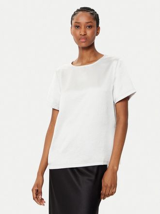 Max Mara T-Shirt Amburgo 2515941051 Écru Regular Fit