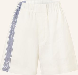 J.W.Anderson Jw Anderson Leinenshorts weiss